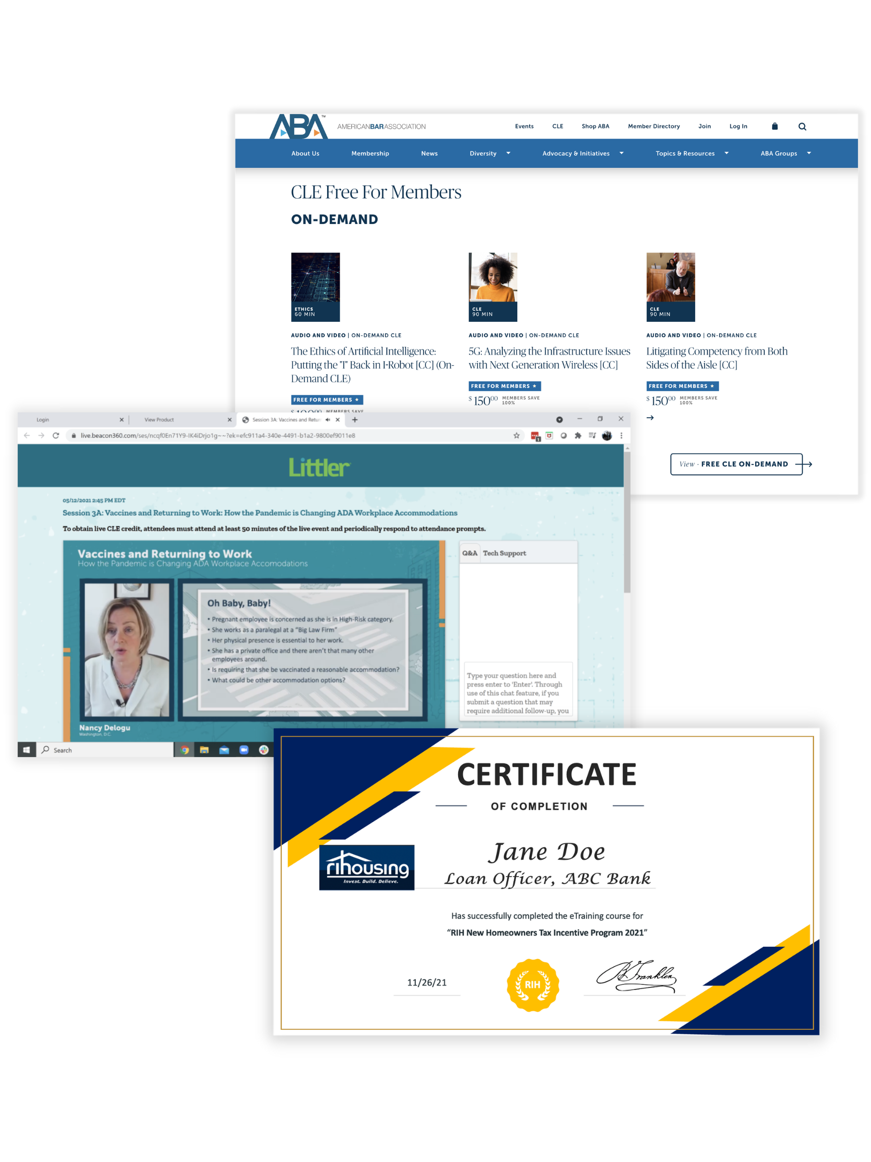 CE Catalogs, eLearning Libraries & Knowledge Bases