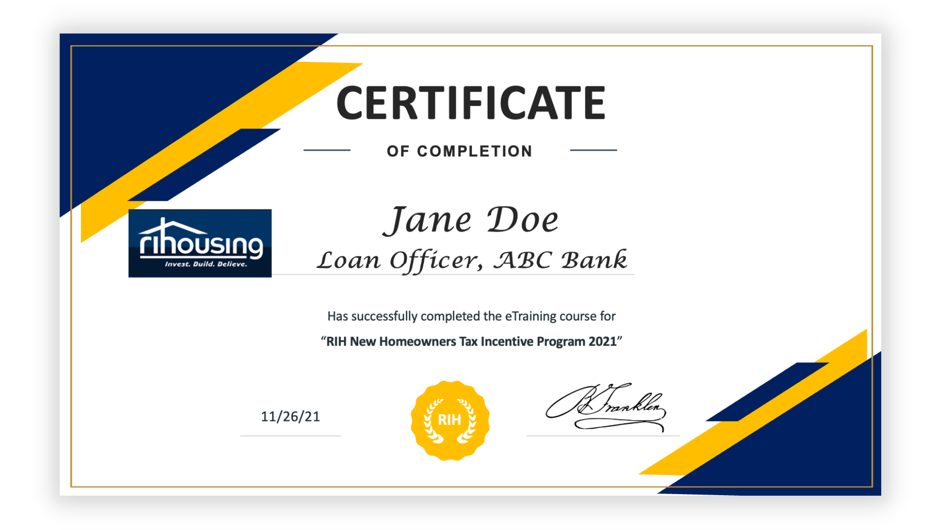 Certificate Delivery | BeaconLive